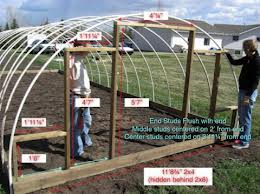 Build a Hoop Greenhouse with Plywood, PVC Pipe and an Opaque Cover